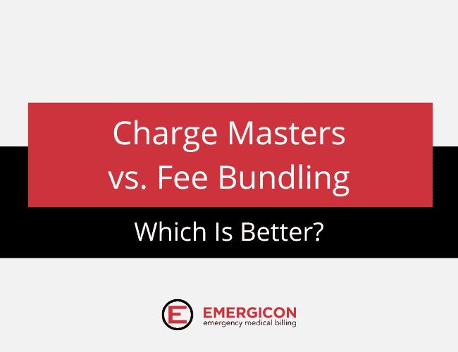 Chargemaster Vs. Fee Bundling, Which Is Better?
