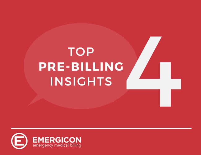 The Top 4 Pre-Billing Process Insights of EMERGICON